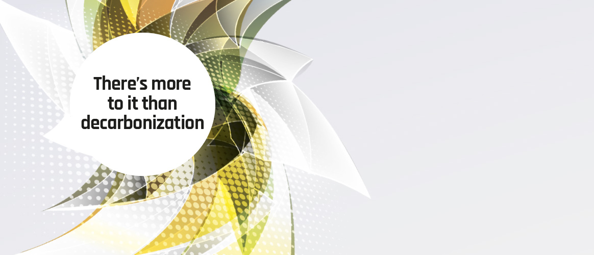 Sustainability isn't just about decarbonization